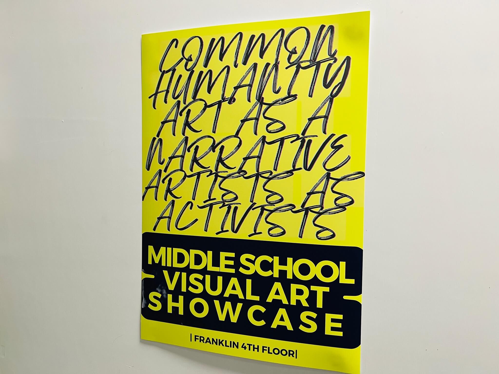 Middle School Visual Art Showcase | Stamford American International ...